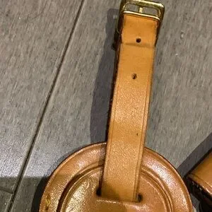 Louis Vuitton | Other | Authentic Louis Vuitton Luggage Tag Name Tag ...